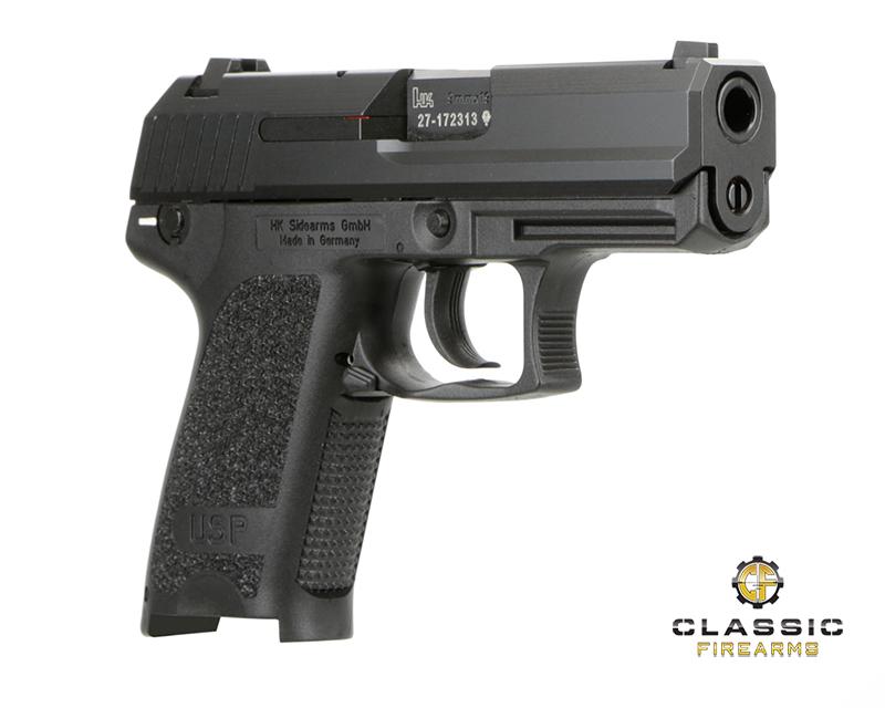 HK USP Compact Handgun 9mm NATO w/ Case and Accessories HKUSPCP New
