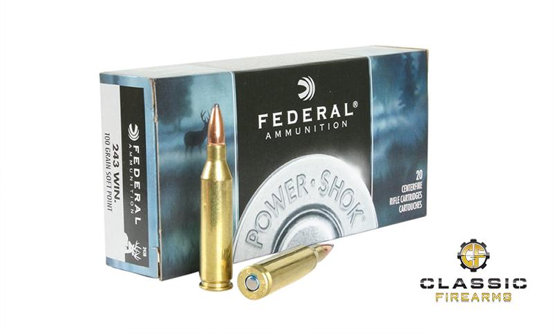 Federal 223L Power-Shok 223 Rem/5.56 NATO Jacketed Soft Point 64 GR