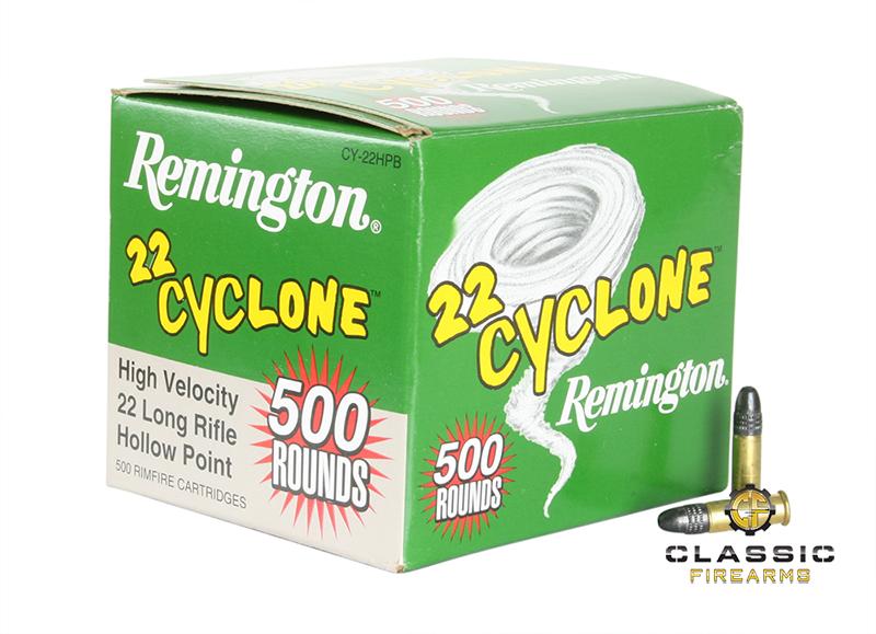 Remington Ammunition CY22HP Cyclone For Sale - ClassicFirearms.com