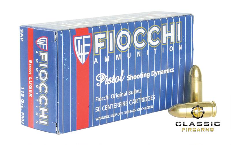 Fiocchi 9X21 Shooting Dynamics 9x21mm IMI 123 GR FMJ - 50rd Box