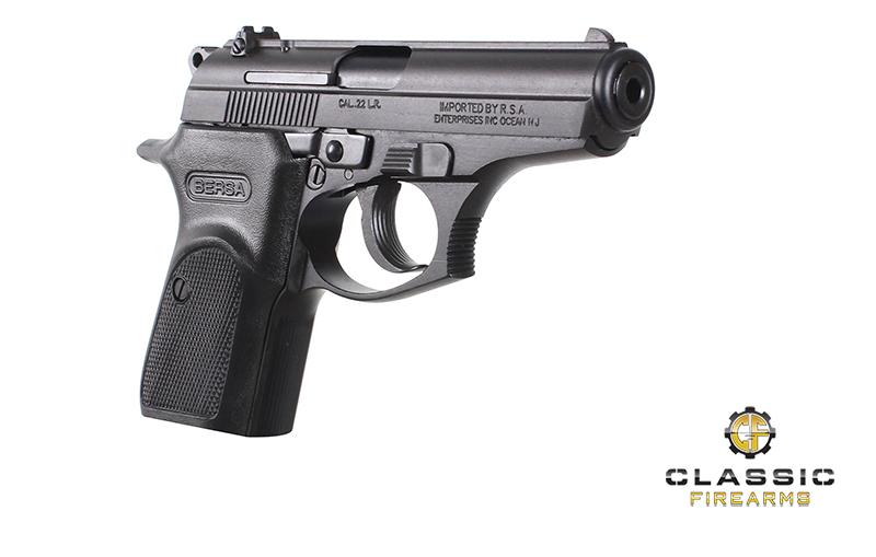 Bersa T22M Thunder 22 DA/SA 22LR 3.5" 10+1 Black Poly Grip Matte Black