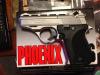 Phoenix Arms HP22A Pistol, 22LR, 3", Nickel Finish with Black Grips, 10 ...