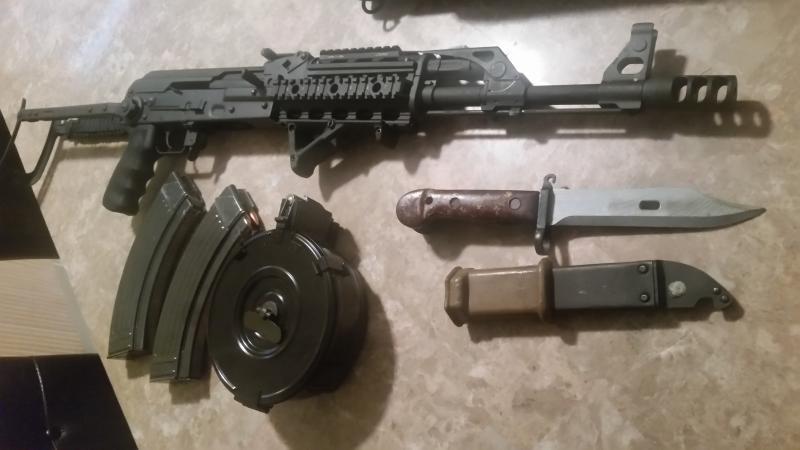 AK-47 75 Round Drum Magazine, Made In South Korea - New