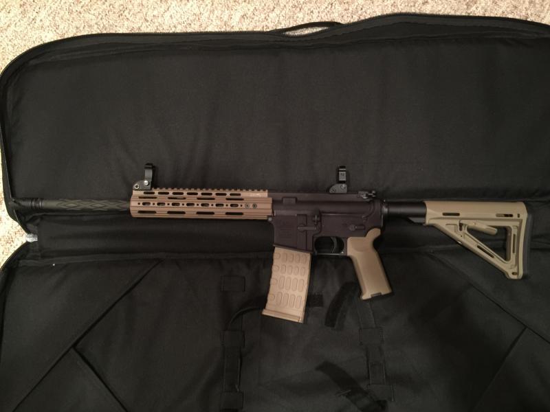 AR-15 Rifle Barrel, 16", Diamond Fluted Heavy Barrel .223 / 5.56 ...