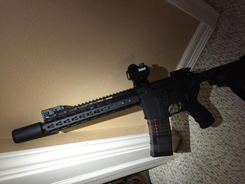 AR-15 Barrel, 10.5" Heavy Barrel .300 Blackout Pistol Barrel W / 1 in 8 ...