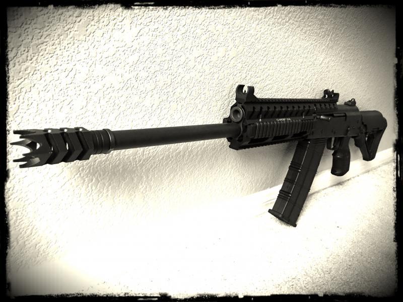 DDI 12GA AK-Style Semi-Automatic Shotgun