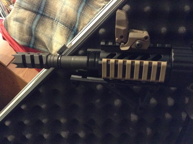 AR-15 Barrel, 7.5" M4 AR-15 Type Pistol Barrel W / 1 in 7 Twist ...
