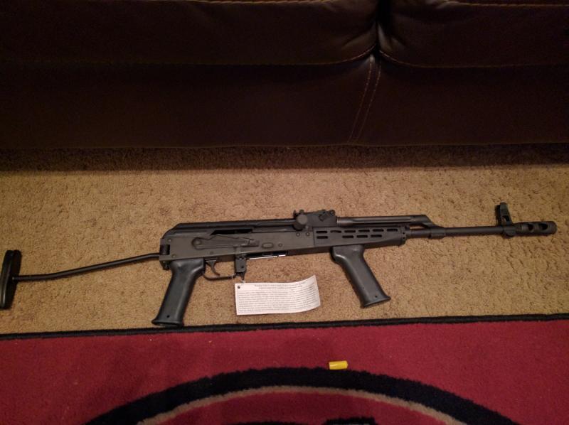 Hungarian AMD 65 AK-47 Type 7.62x39 Semi-Auto Hi-Cap Rifle w/ Original Polymer Grips